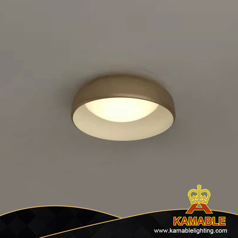 Simple Round Modern Metal Black Grey Mounted Ceiling Light (KH815-7 ...