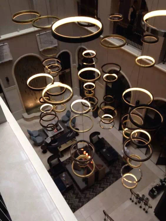 Modern Hotel Lobby Hanging Pendant Light (KAF6050) - Buy Pendant Light ...